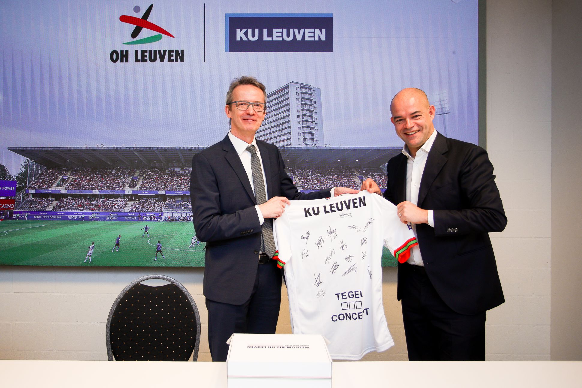 KU Leuven en OH Leuven gaan structurele samenwerking aan - OHL - Oud ...